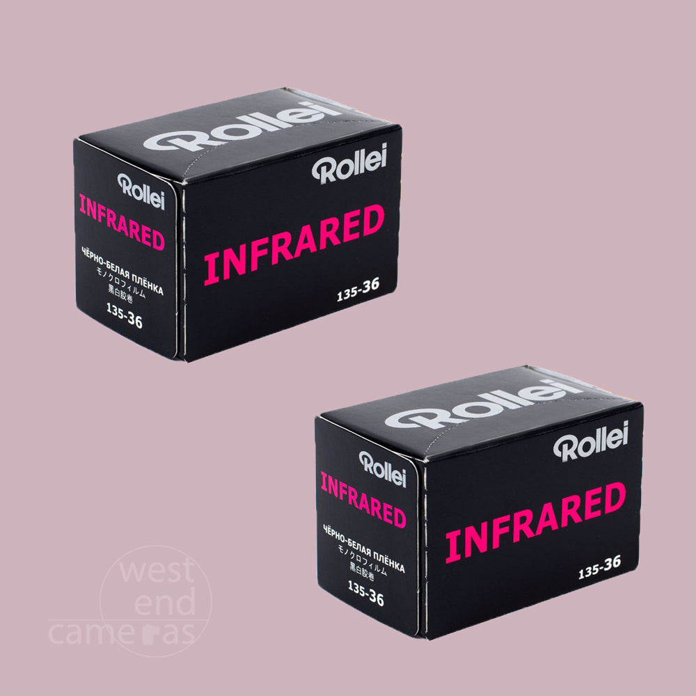 Rollei Infrared 35mm 36 Exp X 2 Expiry Date 08/2024 – West End Cameras